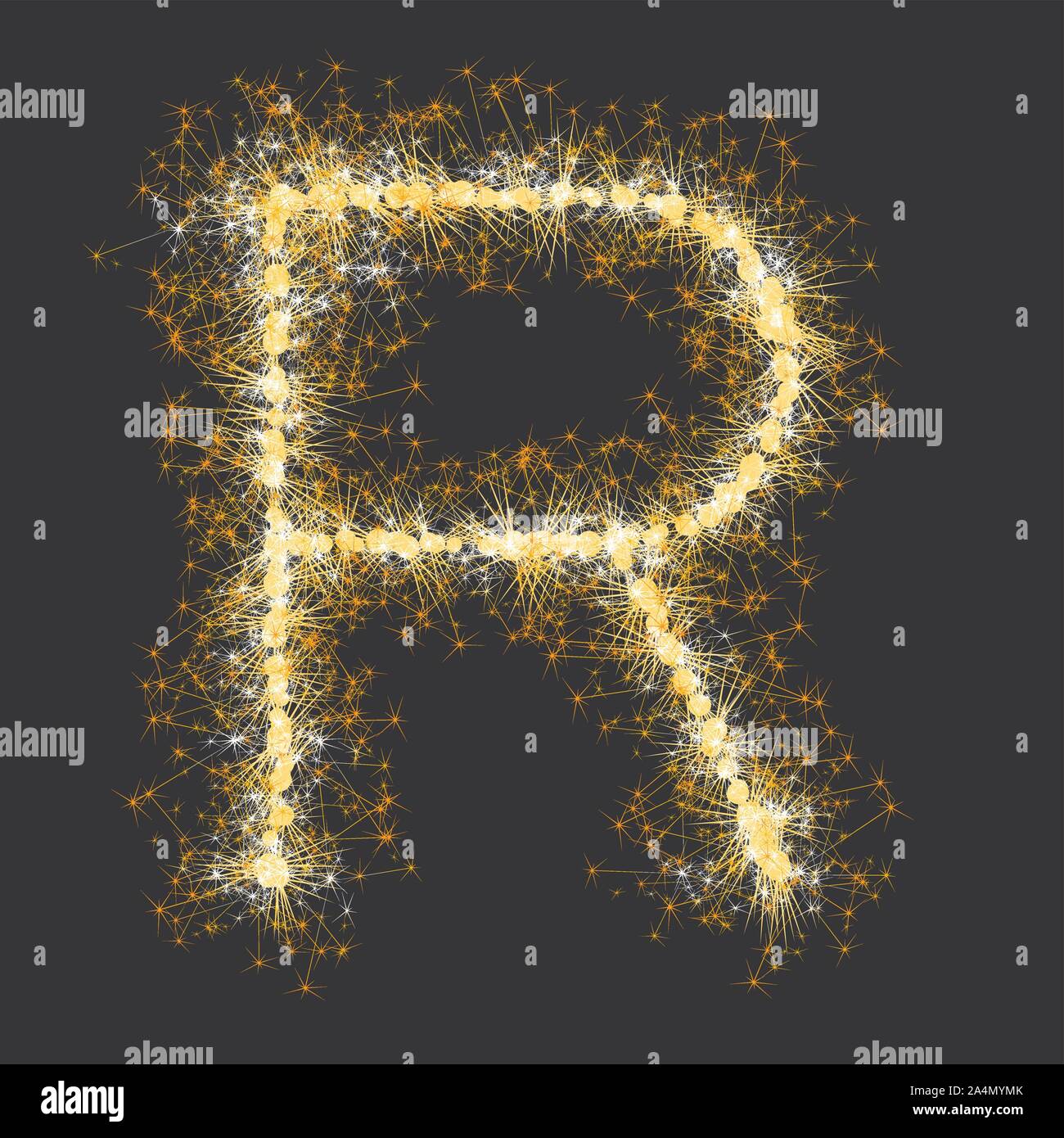 Glitter alphabet Stock Vector Images - Alamy