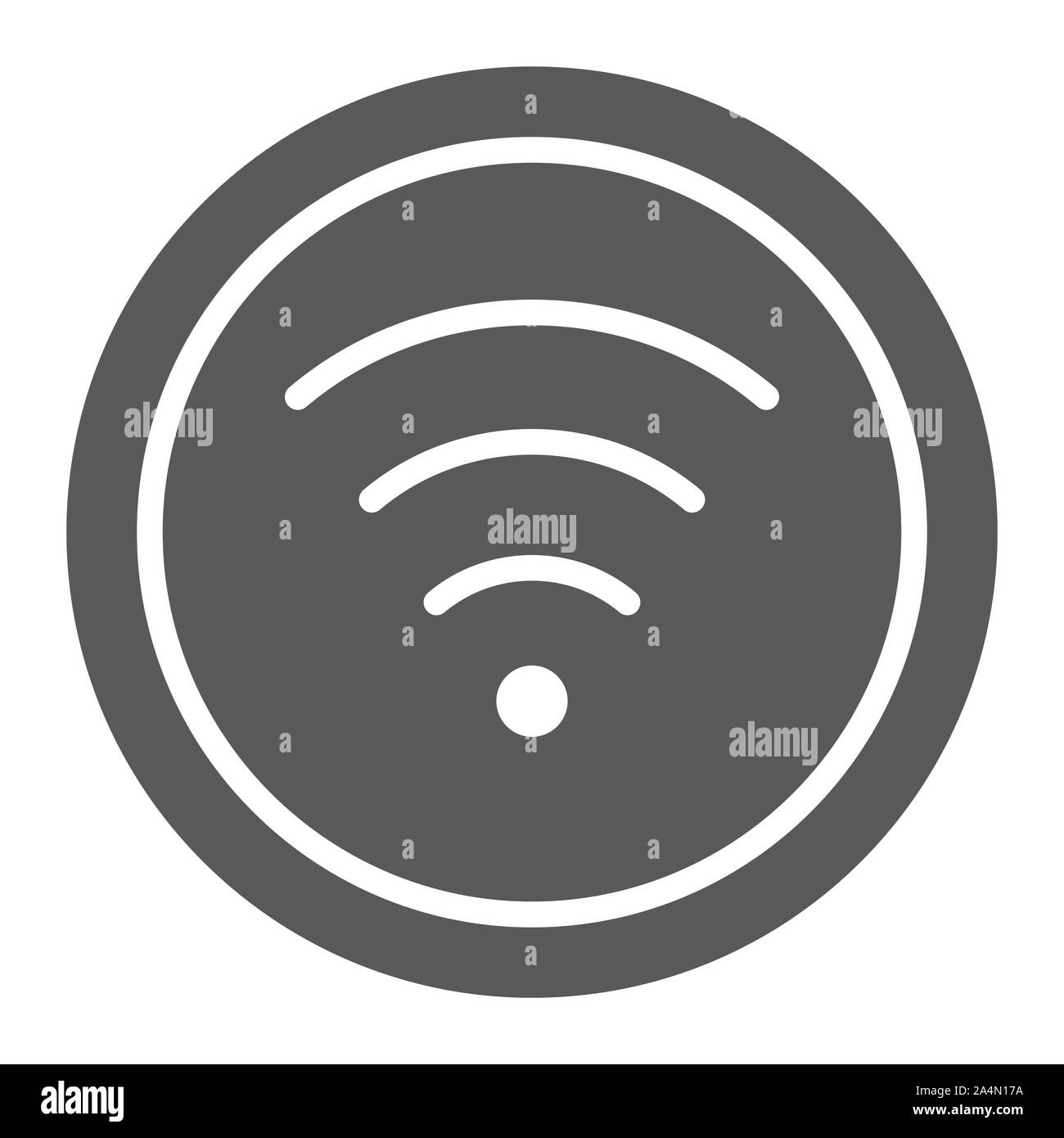 Wifi glyph icon, internet and network, wireless internet sign, vector ...