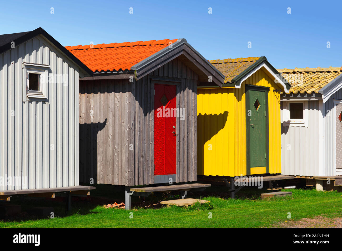Colored hut hi-res stock photography and images - Alamy