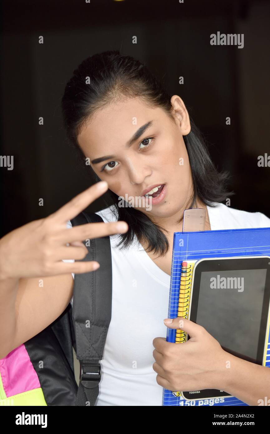 Goofy Cute Person Stock Photo - Alamy