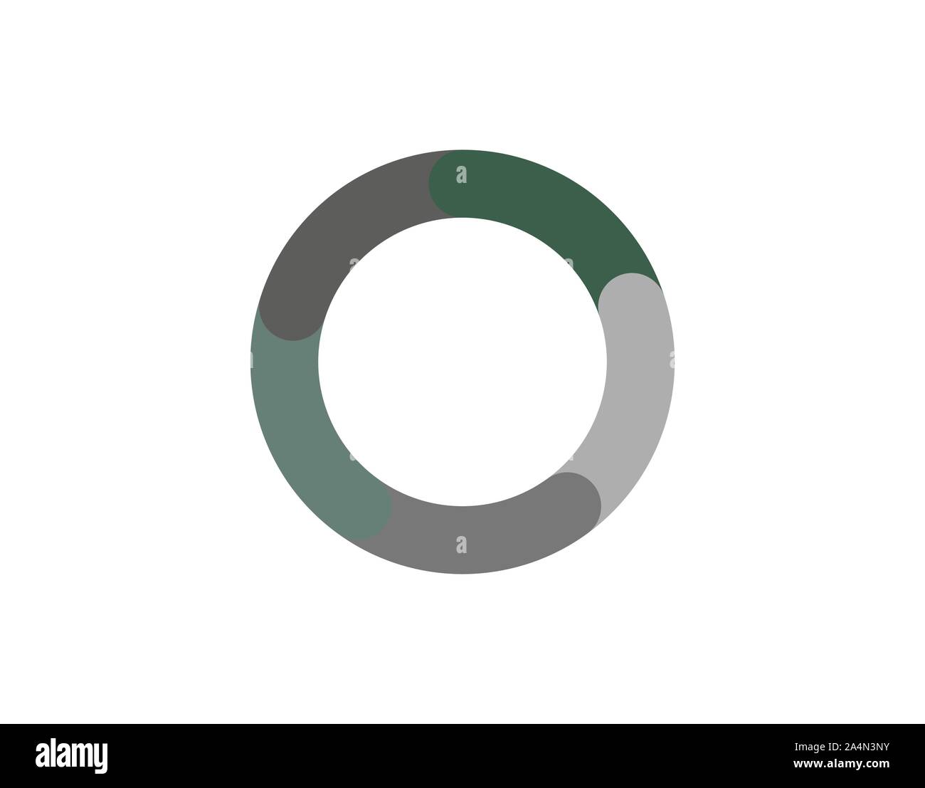 Advertising pie chart icon Stock Vector Images - Alamy