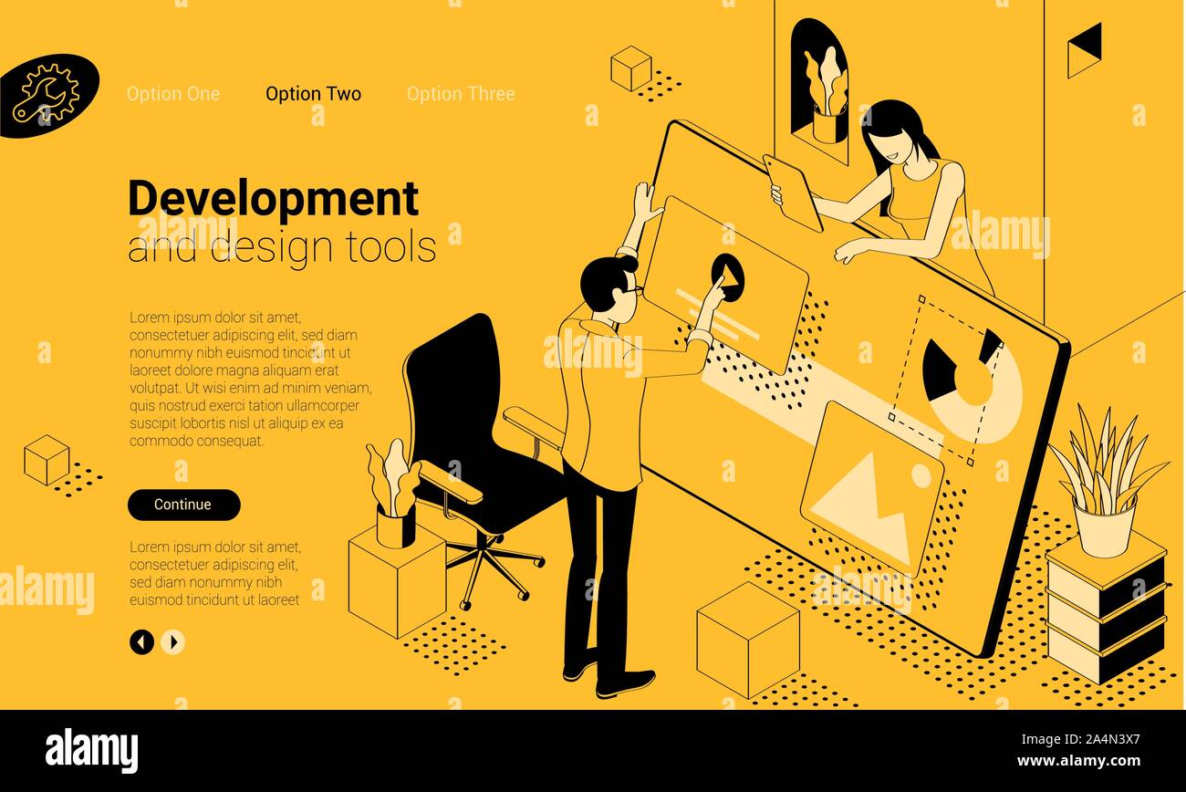 Agency development Stock Vector Images - Alamy