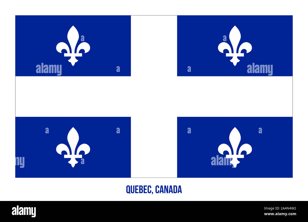 Quebec Flag Vector