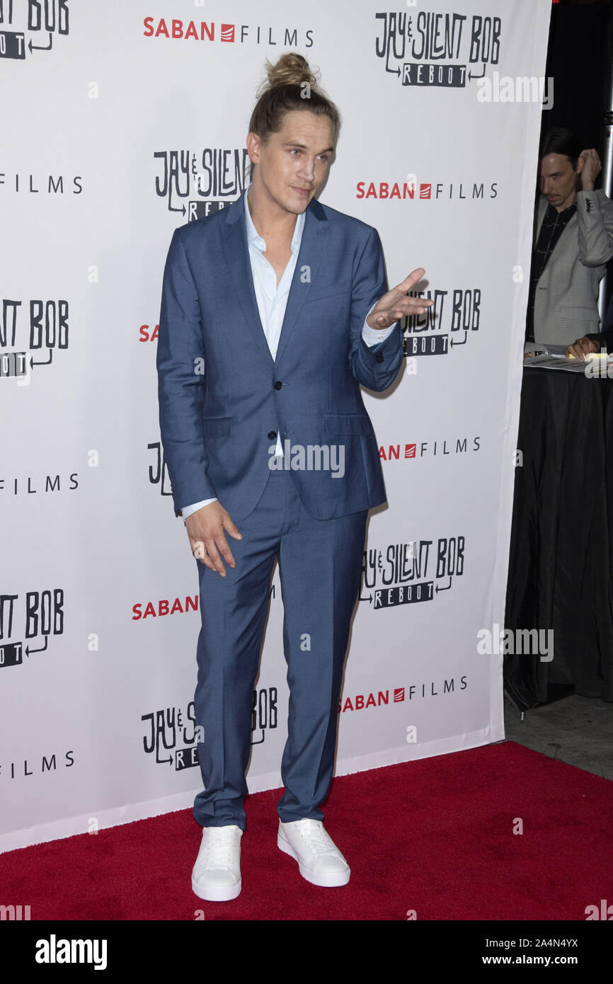 October 14, 2019, Los Angeles, California, USA: JASON MEWES attends the ...