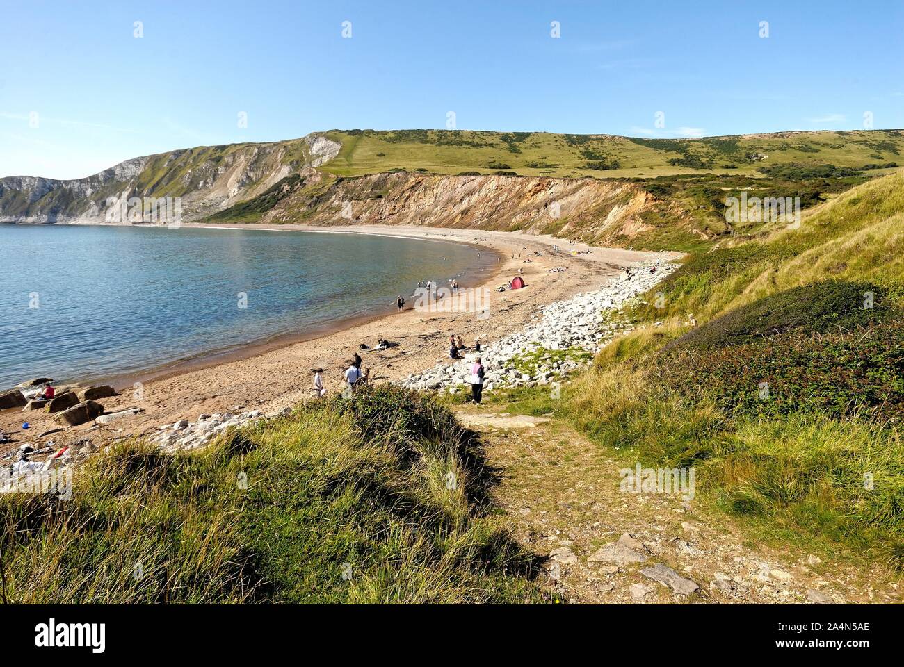 Tyneham beach hi-res stock photography and images - Alamy