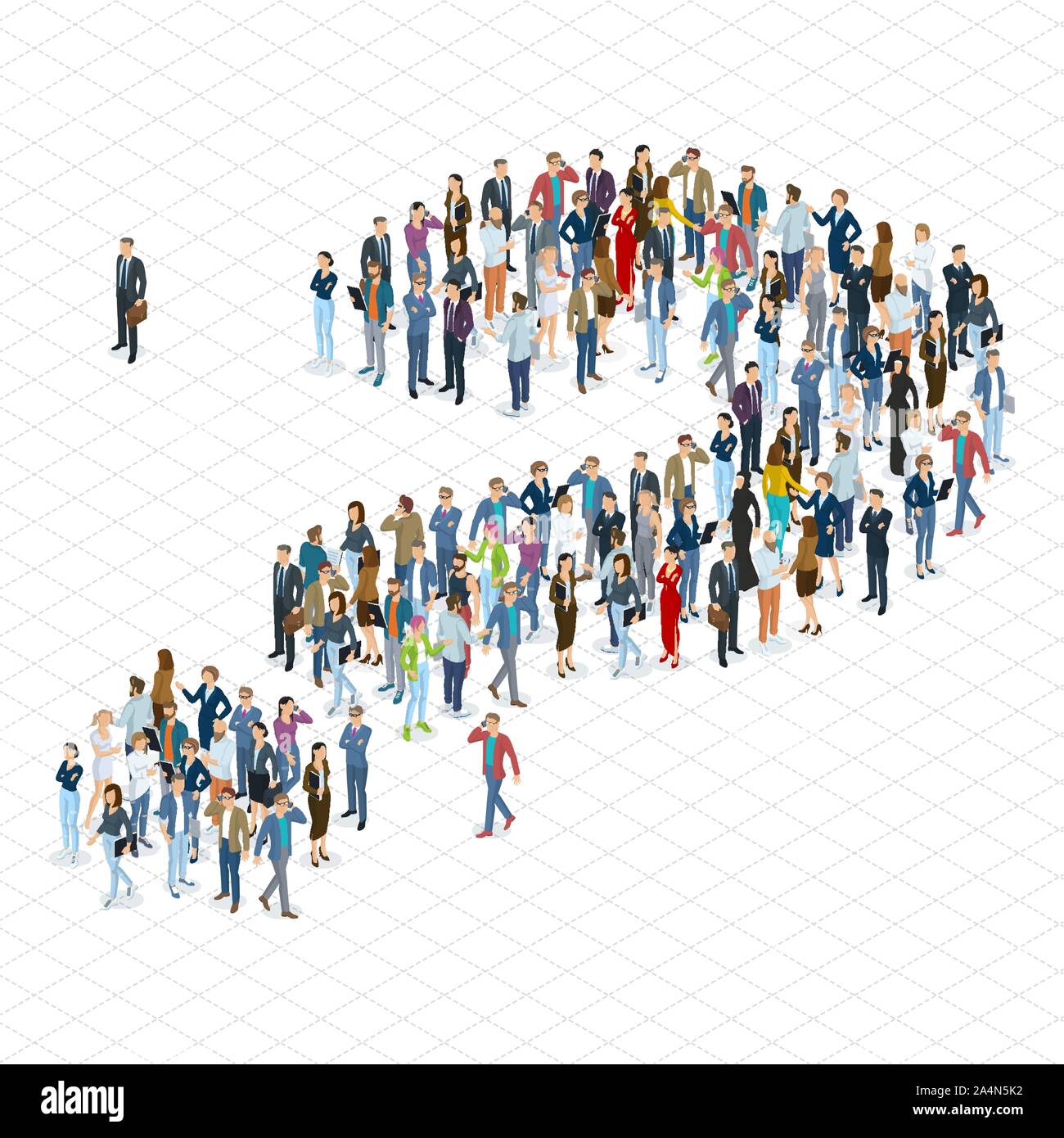 People crowd question mark vector template Stock Vector Image & Art - Alamy