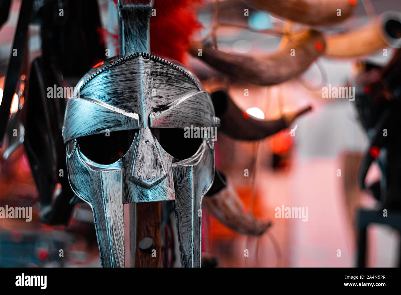 Roman battle mask hi-res stock photography and images - Alamy