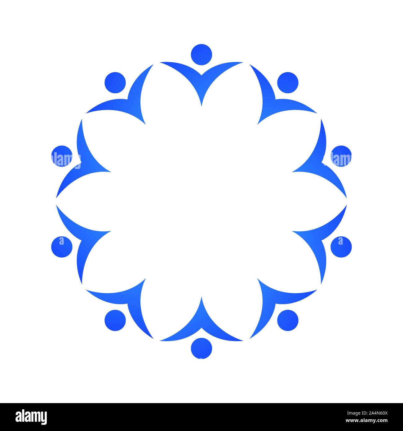 Teamwork circle, happy friends together. excited kids, motivated staff ...