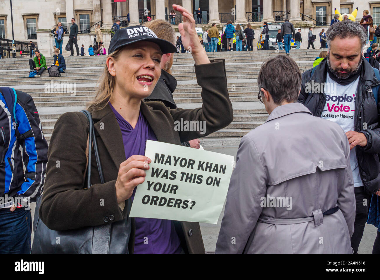London, UK. 15th October 2019. Sian Berry. A distinguished group of ...