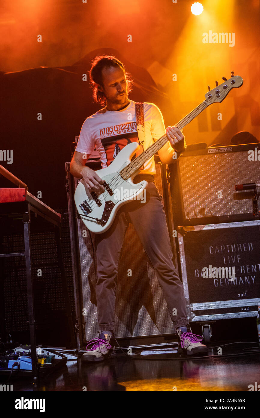 Milan Italy. 14 October 2019. The American hard rock band BARONESS ...