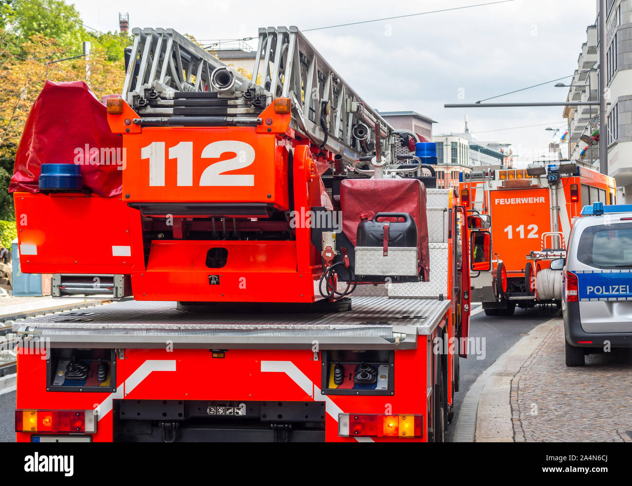 German fire truck hi-res stock photography and images - Alamy