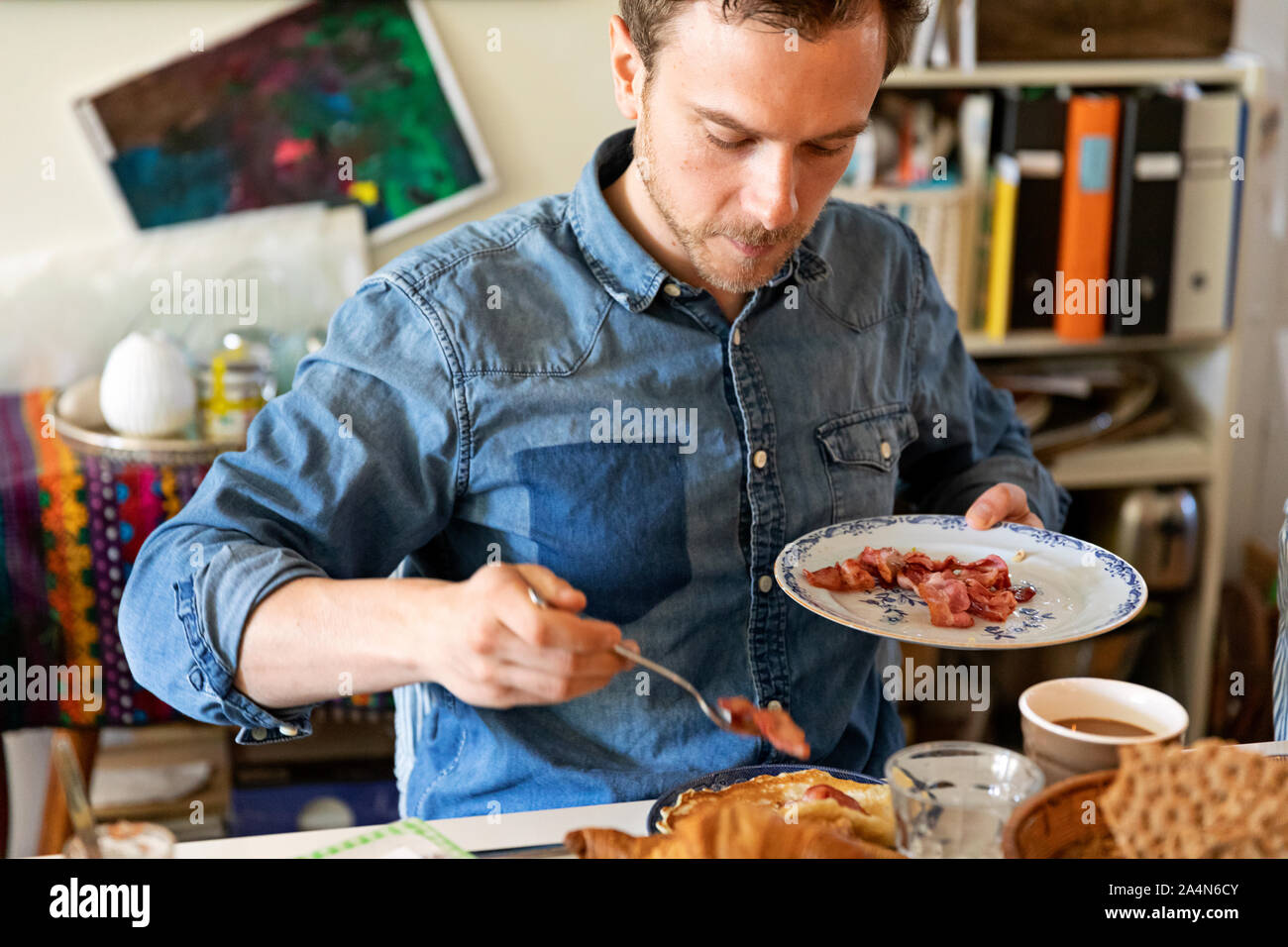 Man bacon hi-res stock photography and images - Alamy