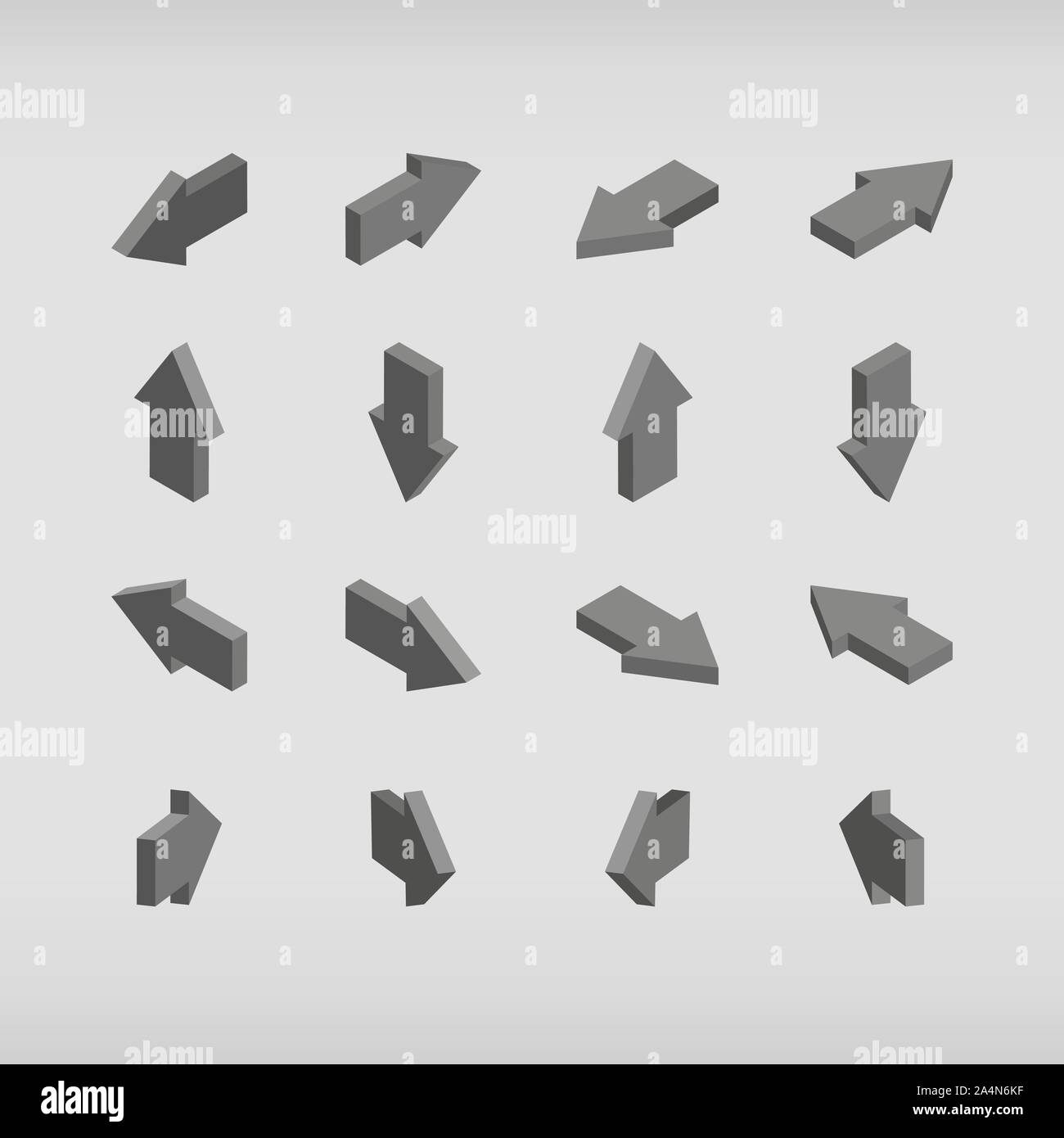 Isometric infographic symbol set Stock Vector Images - Alamy