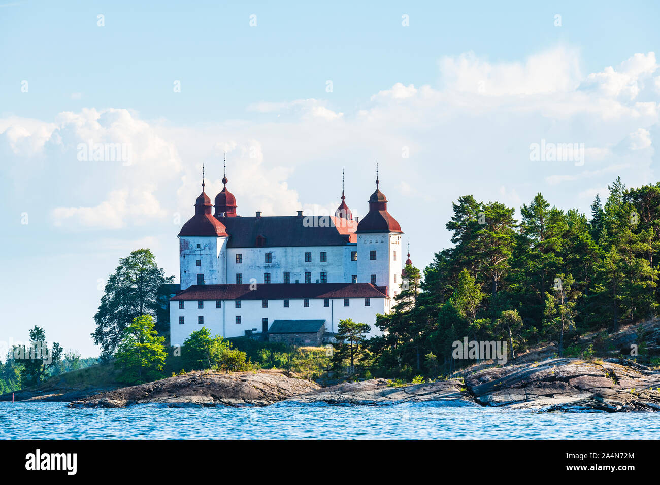 Old fashioned building on coast Stock Photo - Alamy