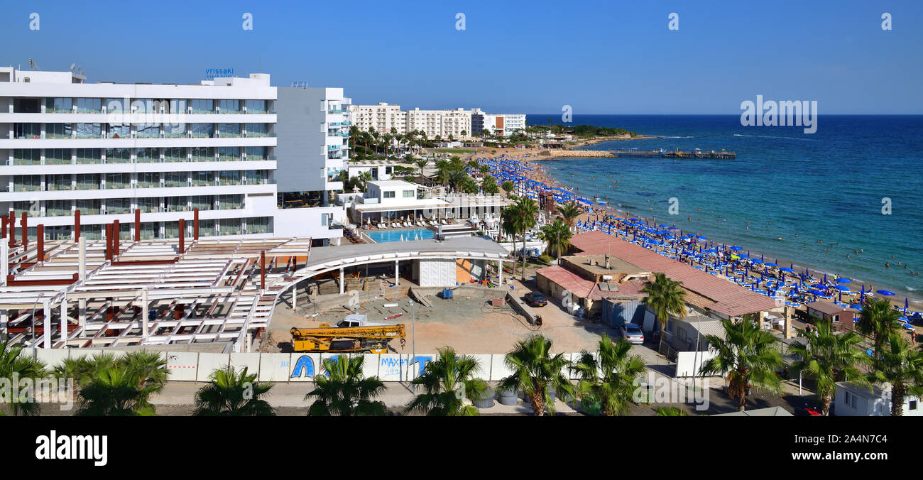 Protaras town hi-res stock photography and images - Alamy