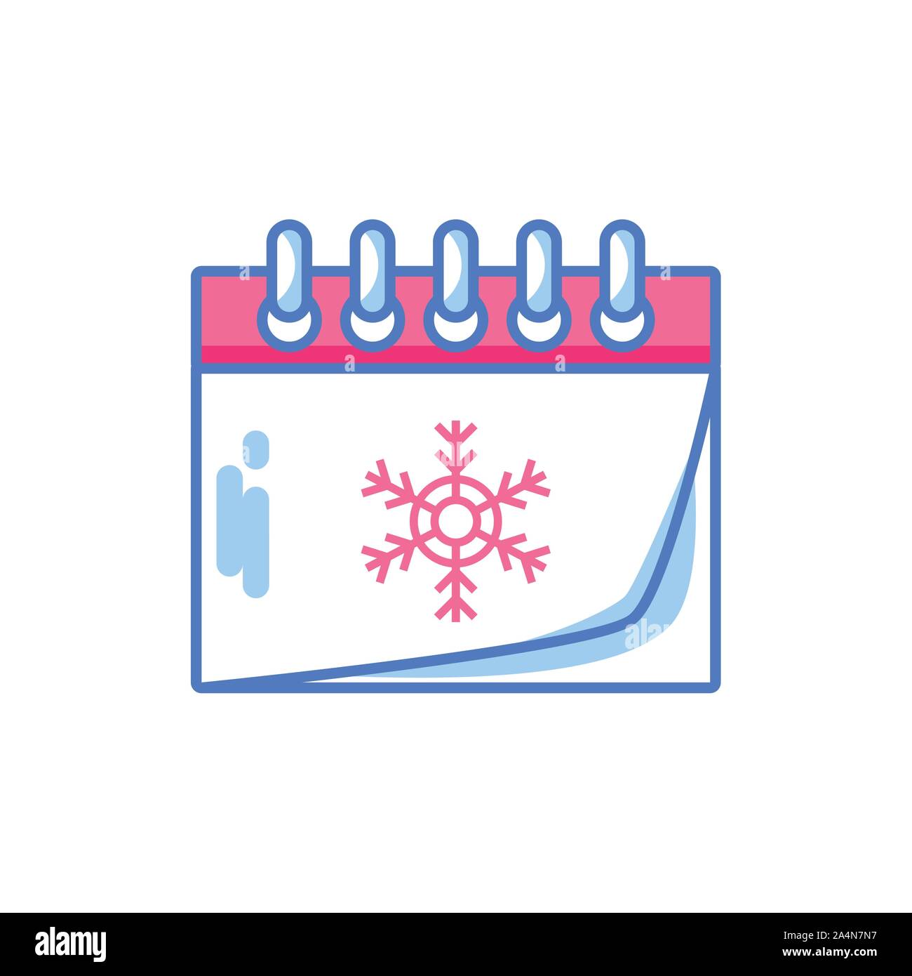 calendar reminder on white background vector illustration desing Stock ...