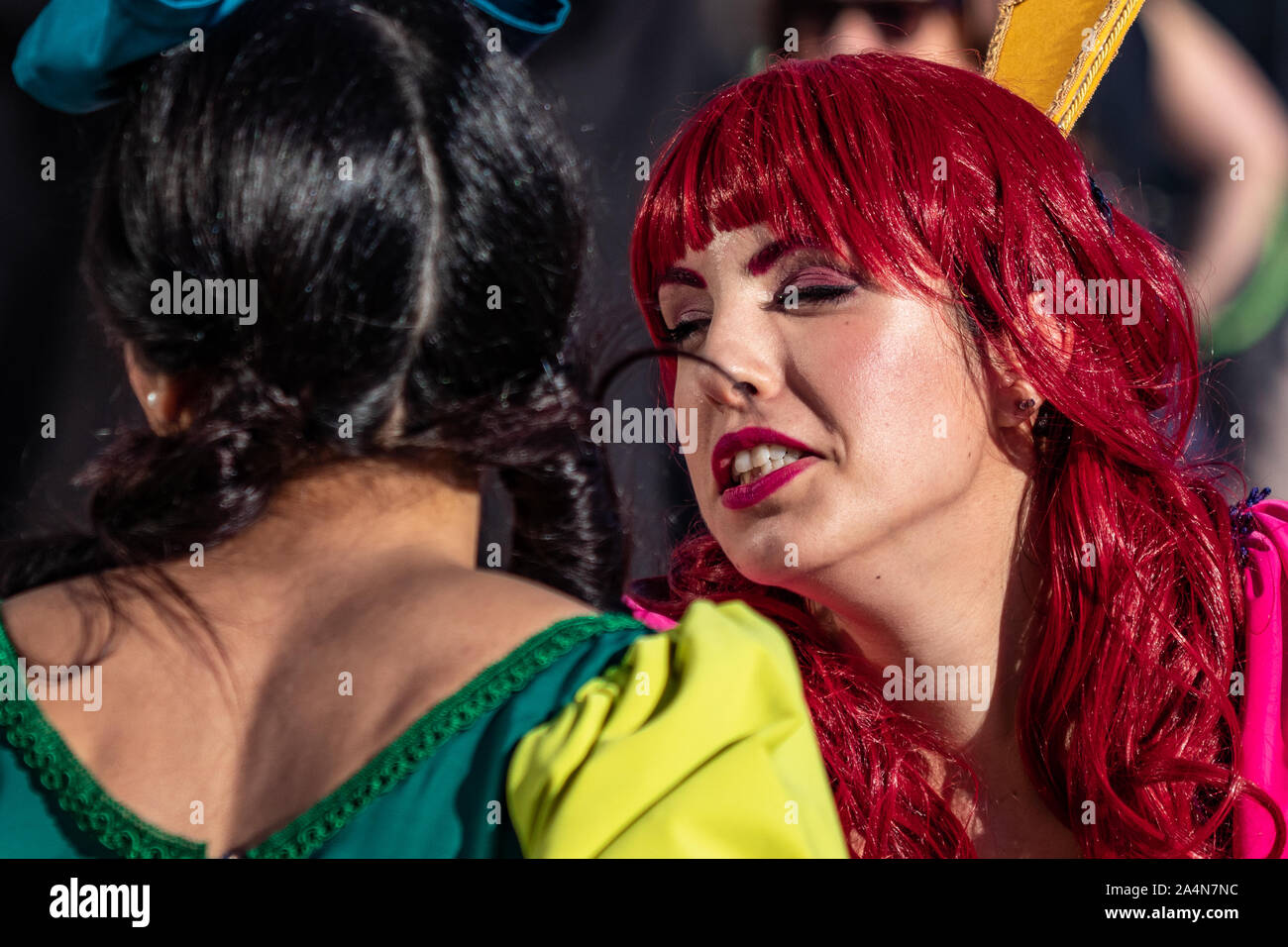 Rome, Italy, 5 April 2019, Comic and Cosplayer event called "Romics ...