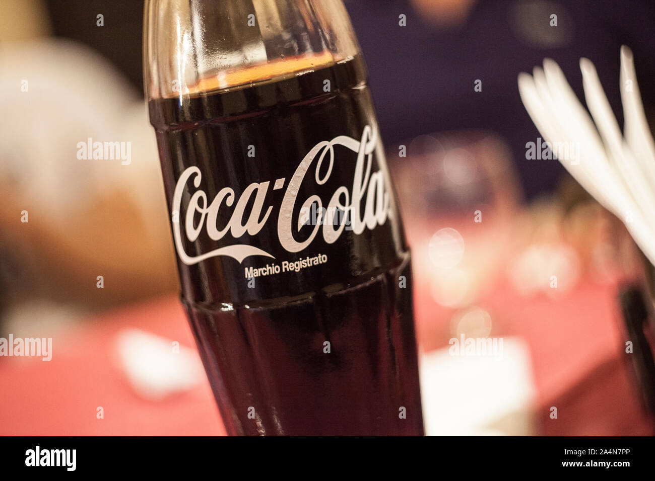 Bottle of coca cola Stock Photo - Alamy