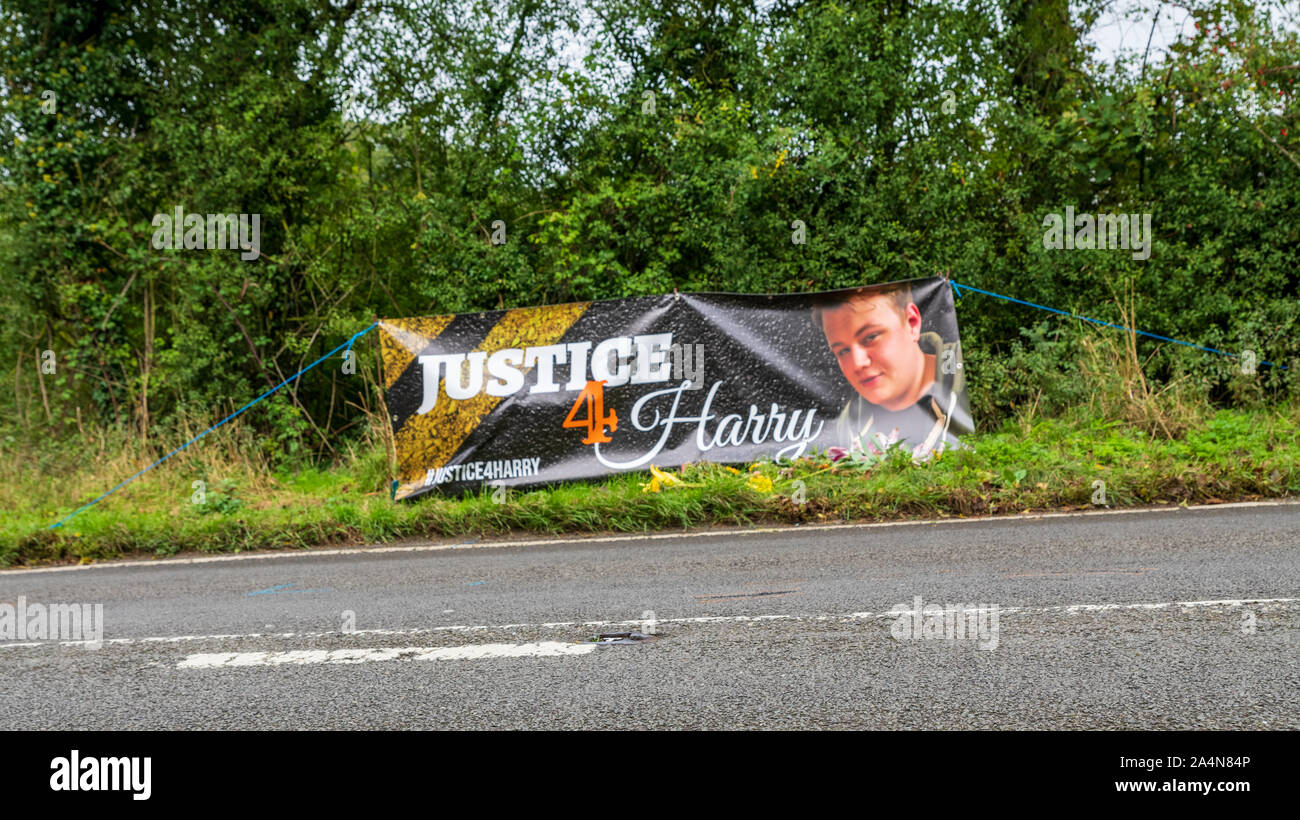 Harry Dunn / RAF Croughton: A 19-year-old British teenager who was ...