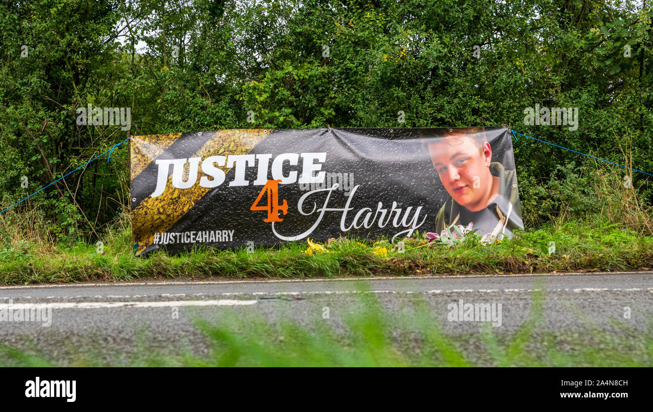 Harry Dunn / RAF Croughton: A 19-year-old British teenager who was ...