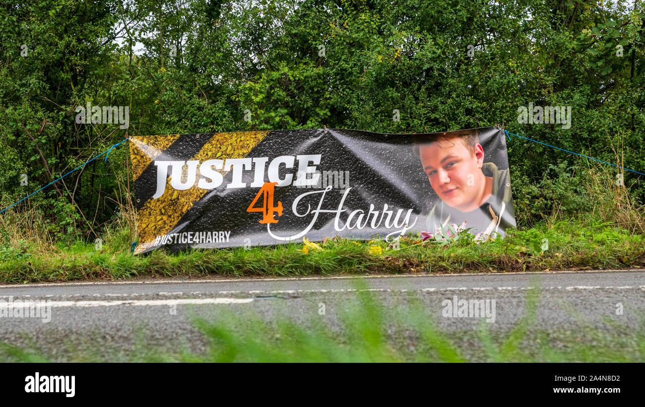 Harry Dunn / RAF Croughton: A 19-year-old British teenager who was ...