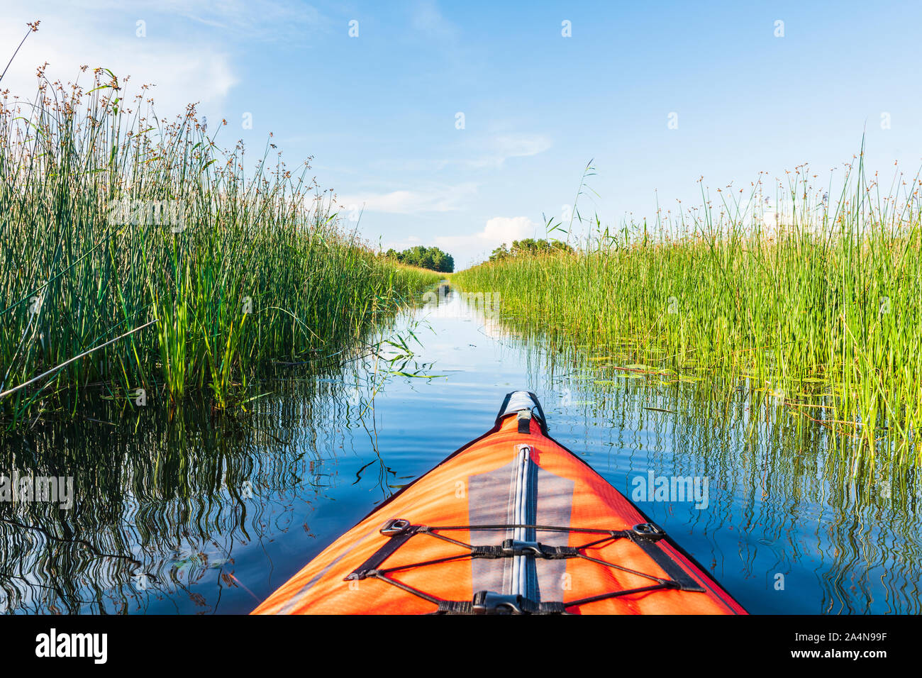 Kayak on land hi-res stock photography and images - Alamy