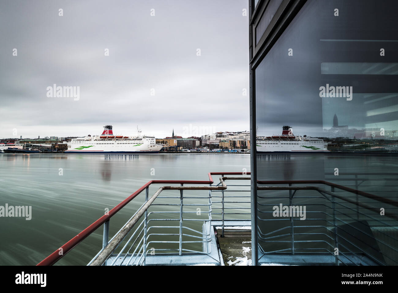 View at waterfront Stock Photo - Alamy