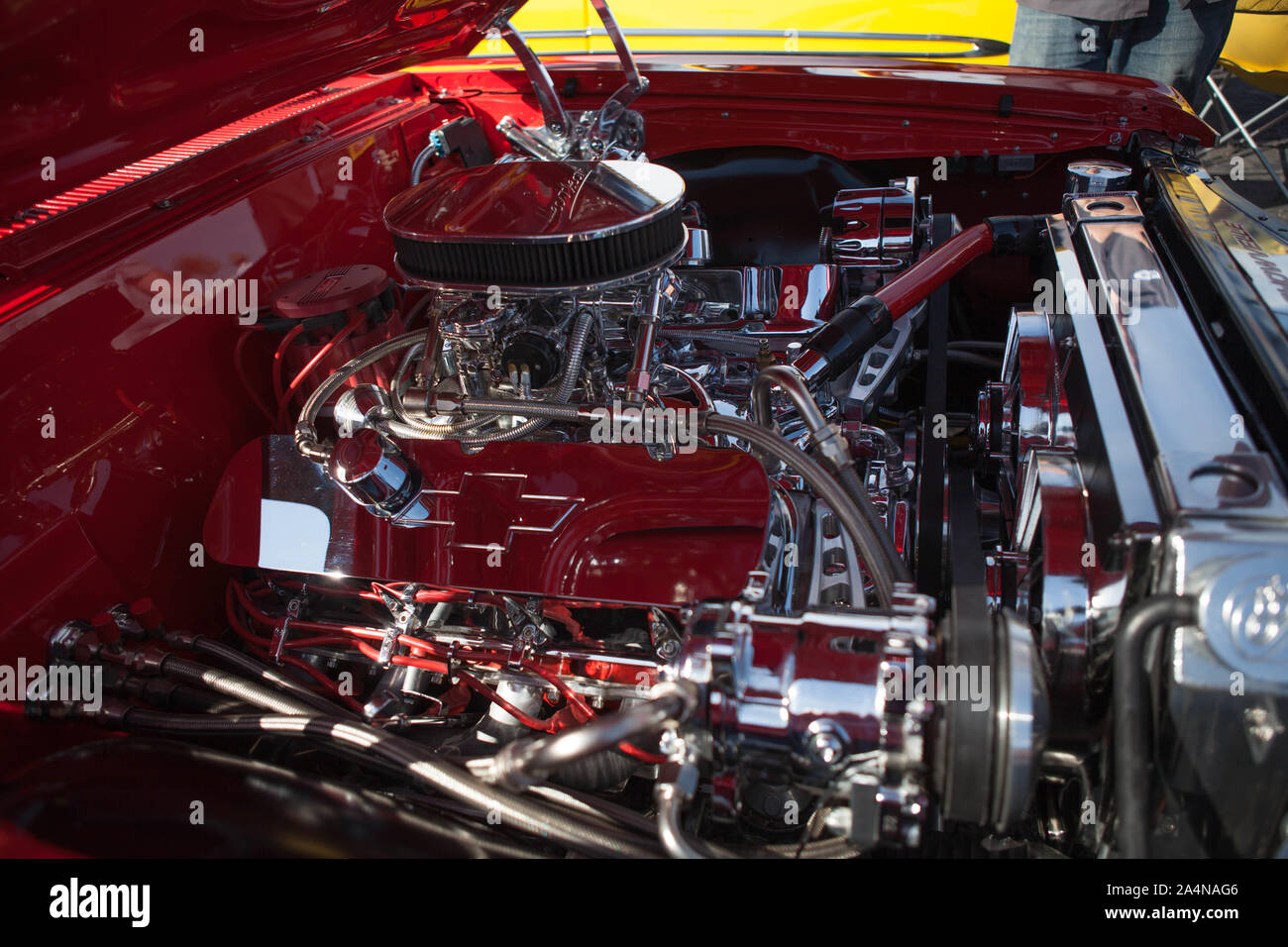 Display of classic cars in a mall in Scottsdale and Phoenix Arizona ...