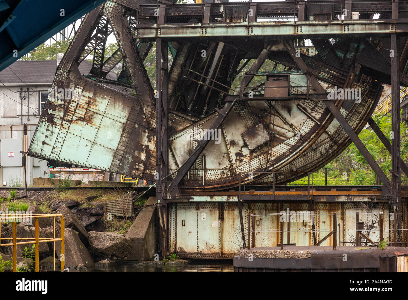Calumet River scene Stock Photo - Alamy