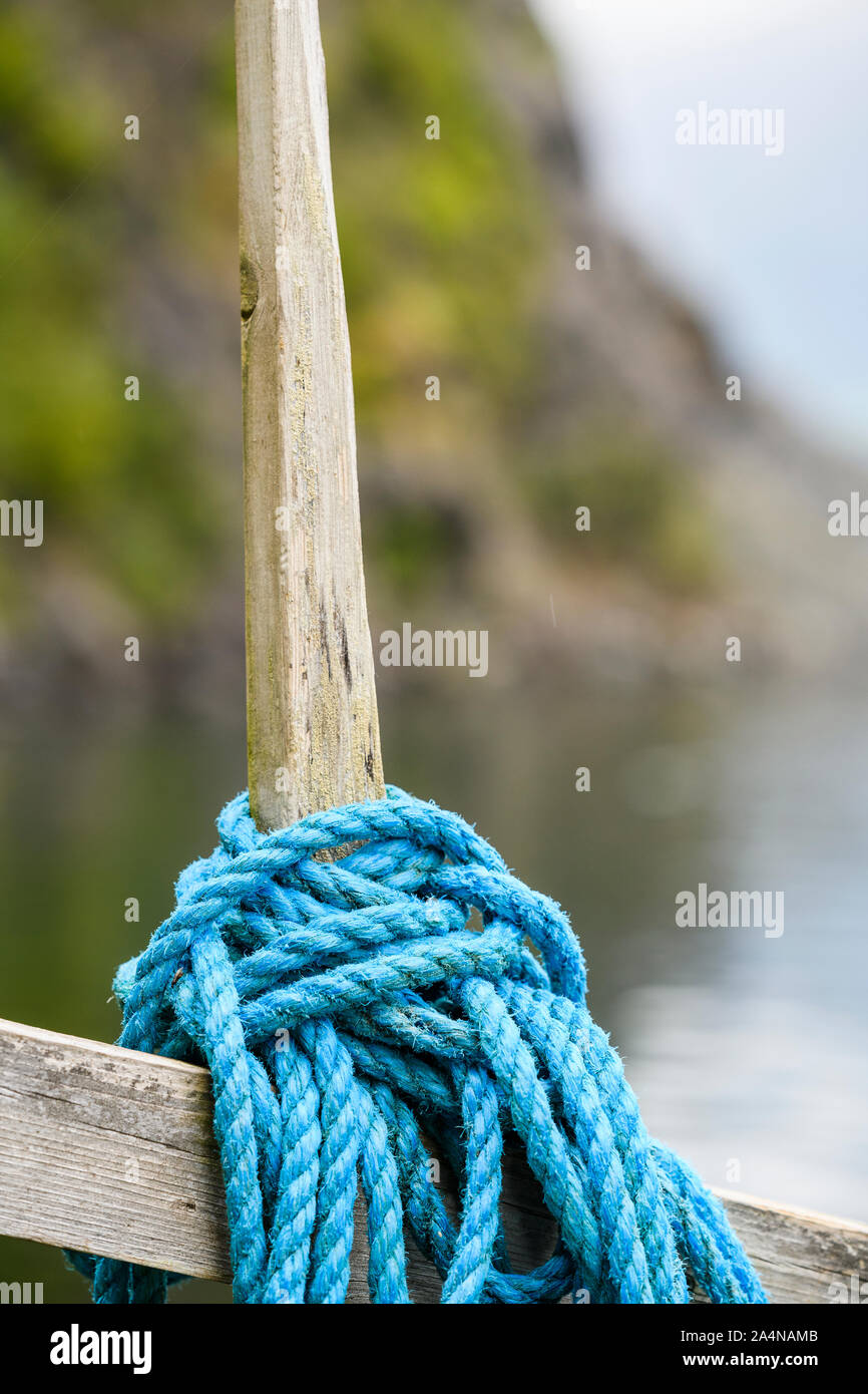 Rope handrail hi-res stock photography and images - Alamy
