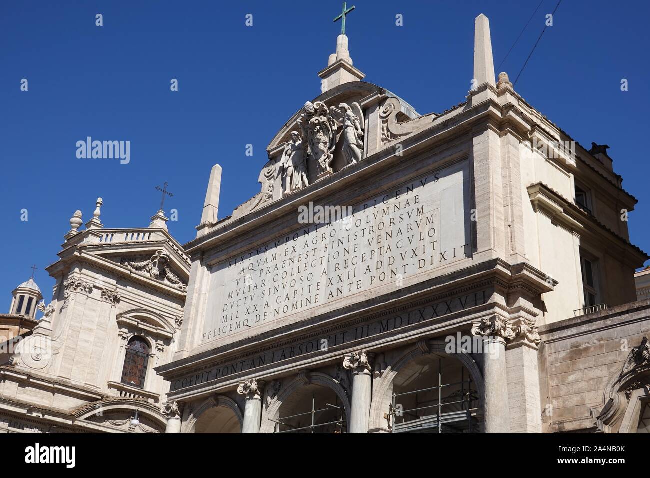 Latin Inscription On Building High Resolution Stock Photography and ...