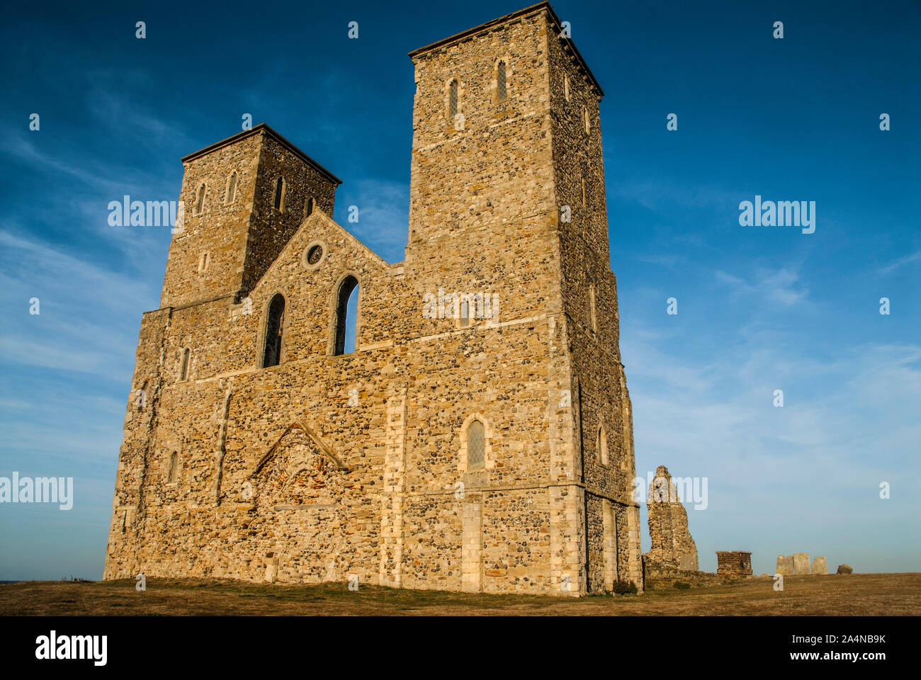 Reculver tower hi-res stock photography and images - Alamy
