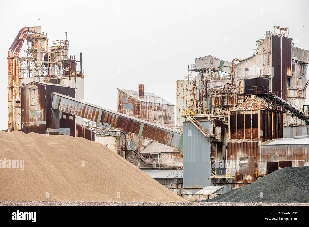 Calumet River scene Stock Photo - Alamy