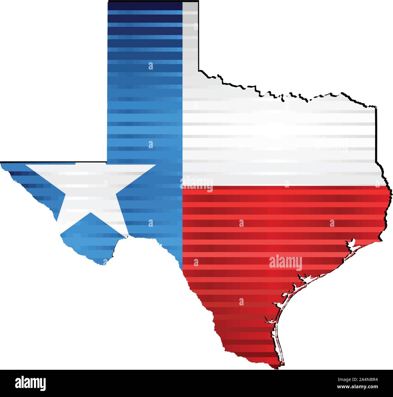 Shiny Grunge map of the Texas - Illustration, Three Dimensional Map of ...