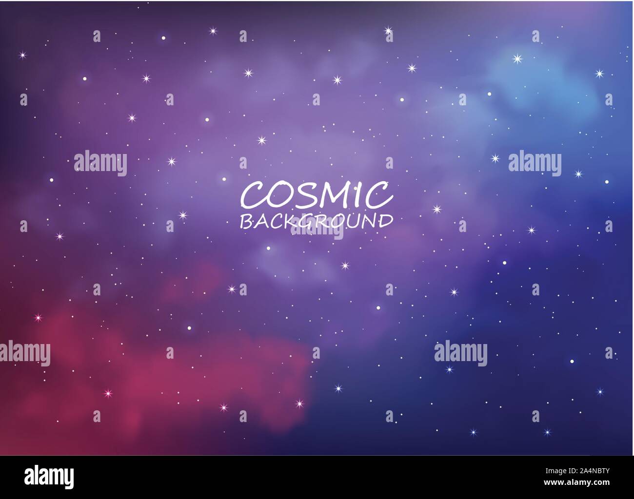 Cosmic backgrounds with abstract colors vector. Sky full of stars Stock ...