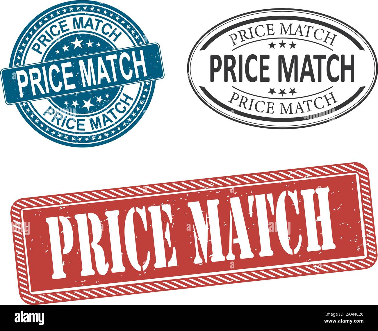Price match stamp hi-res stock photography and images - Alamy