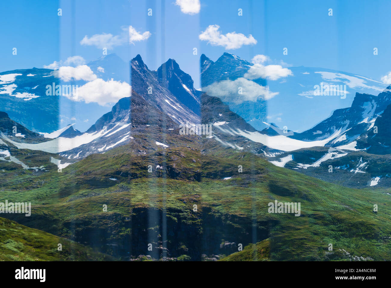 View of mountains Stock Photo - Alamy
