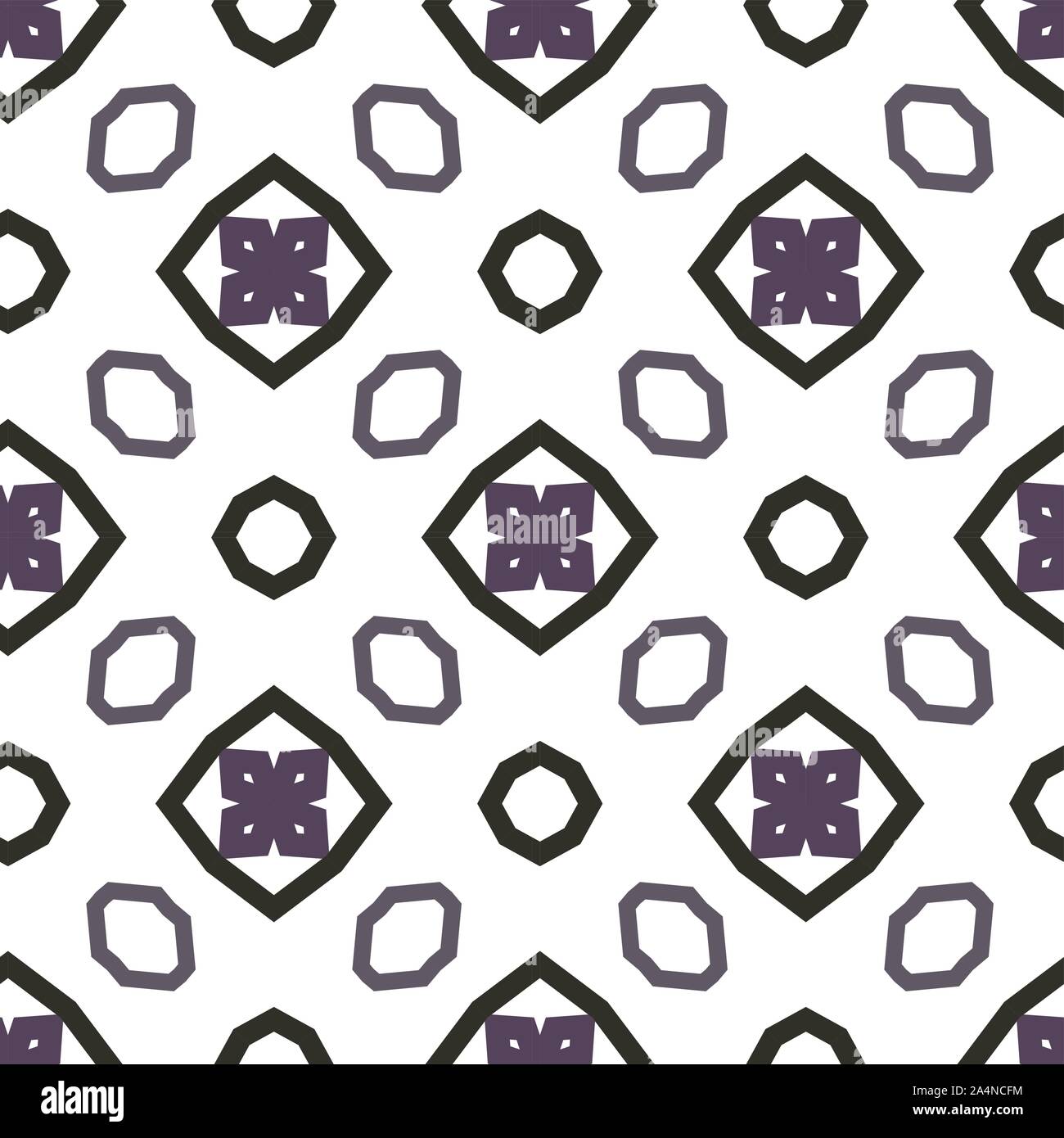 Geometric ornamental vector pattern. Seamless design texture Stock ...