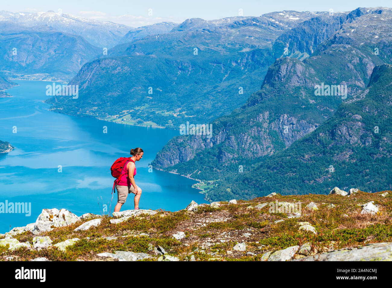 Hiking scandinavia person hi-res stock photography and images - Alamy