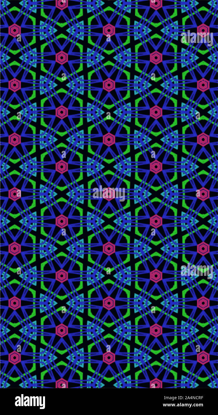 Ornate geometric pattern and abstract colored background Stock Photo ...