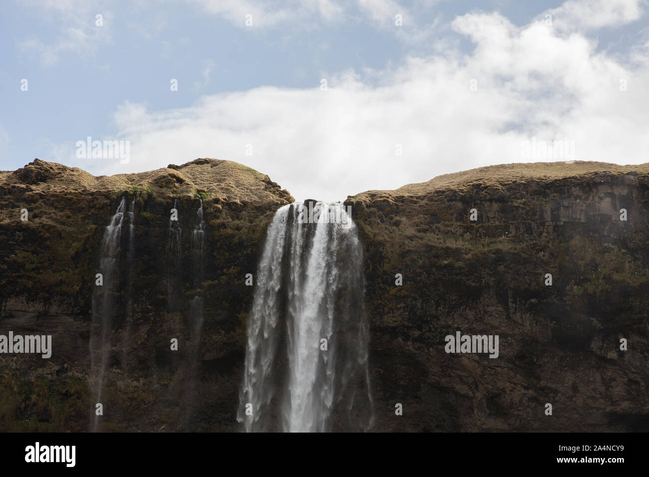 View of waterfall Stock Photo - Alamy