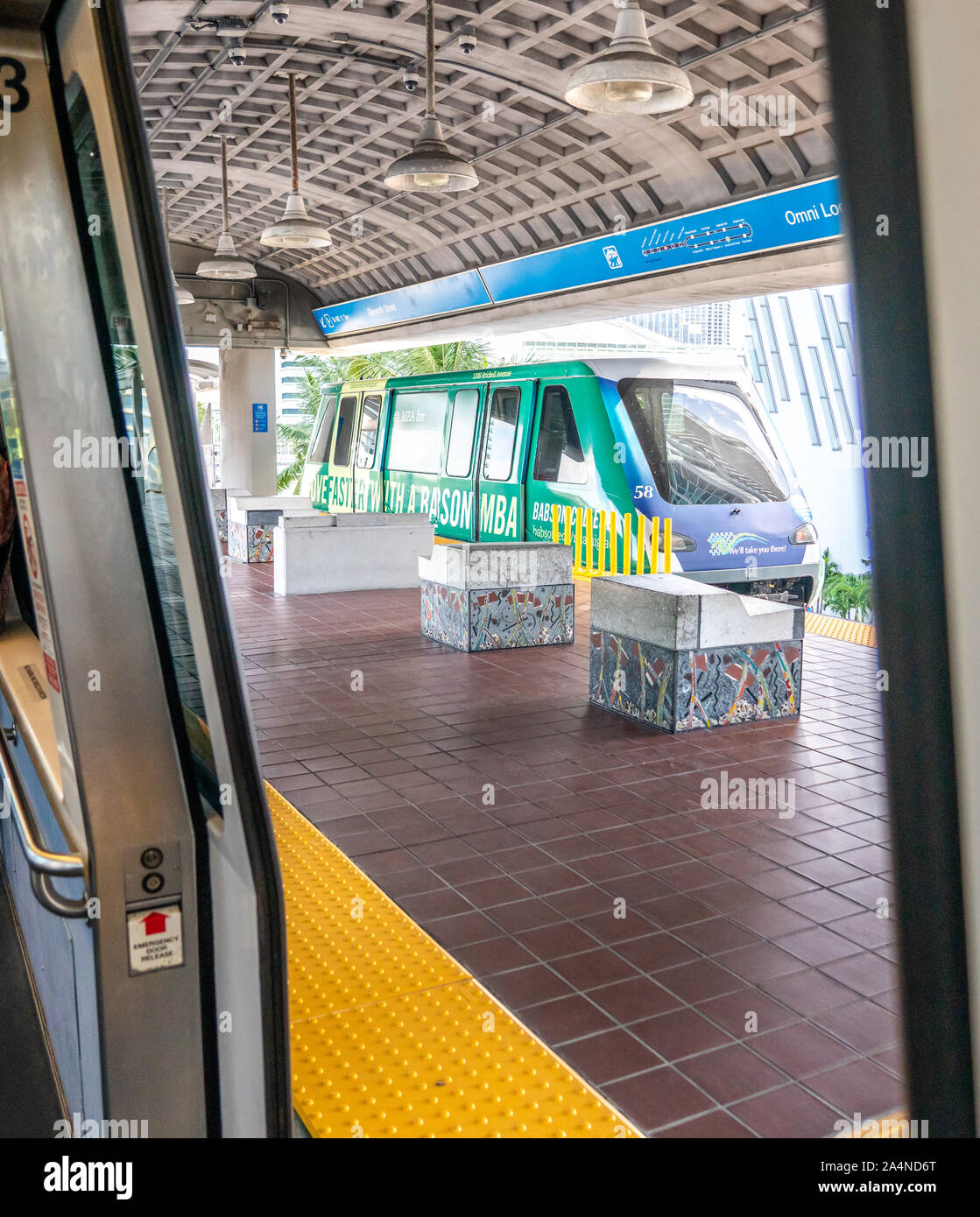 Brickell station hi-res stock photography and images - Alamy