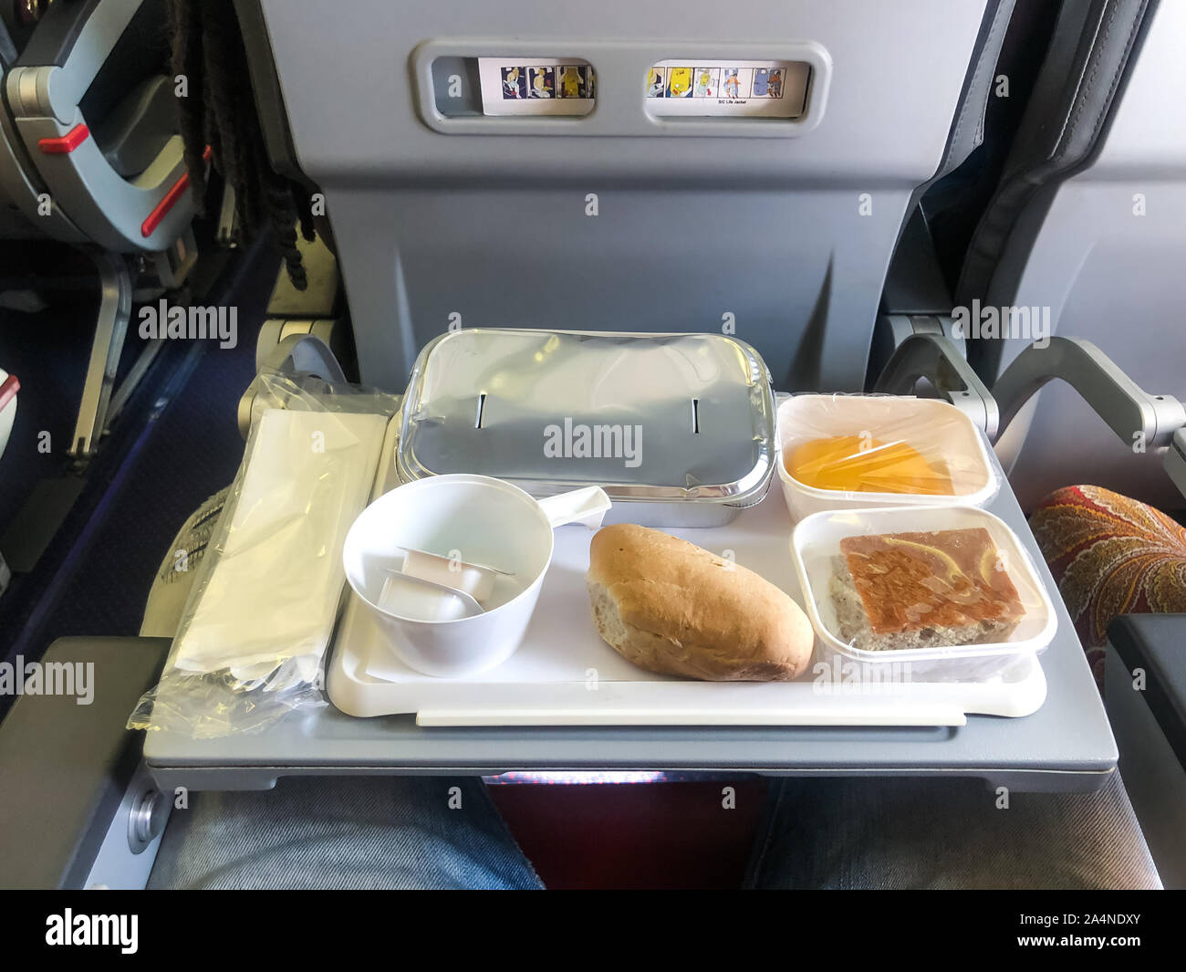Plane Food High Resolution Stock Photography and Images - Alamy