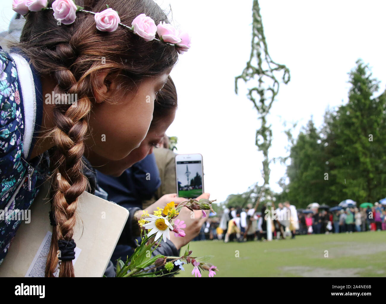 Midsommar skansen stockholm hi-res stock photography and images - Alamy