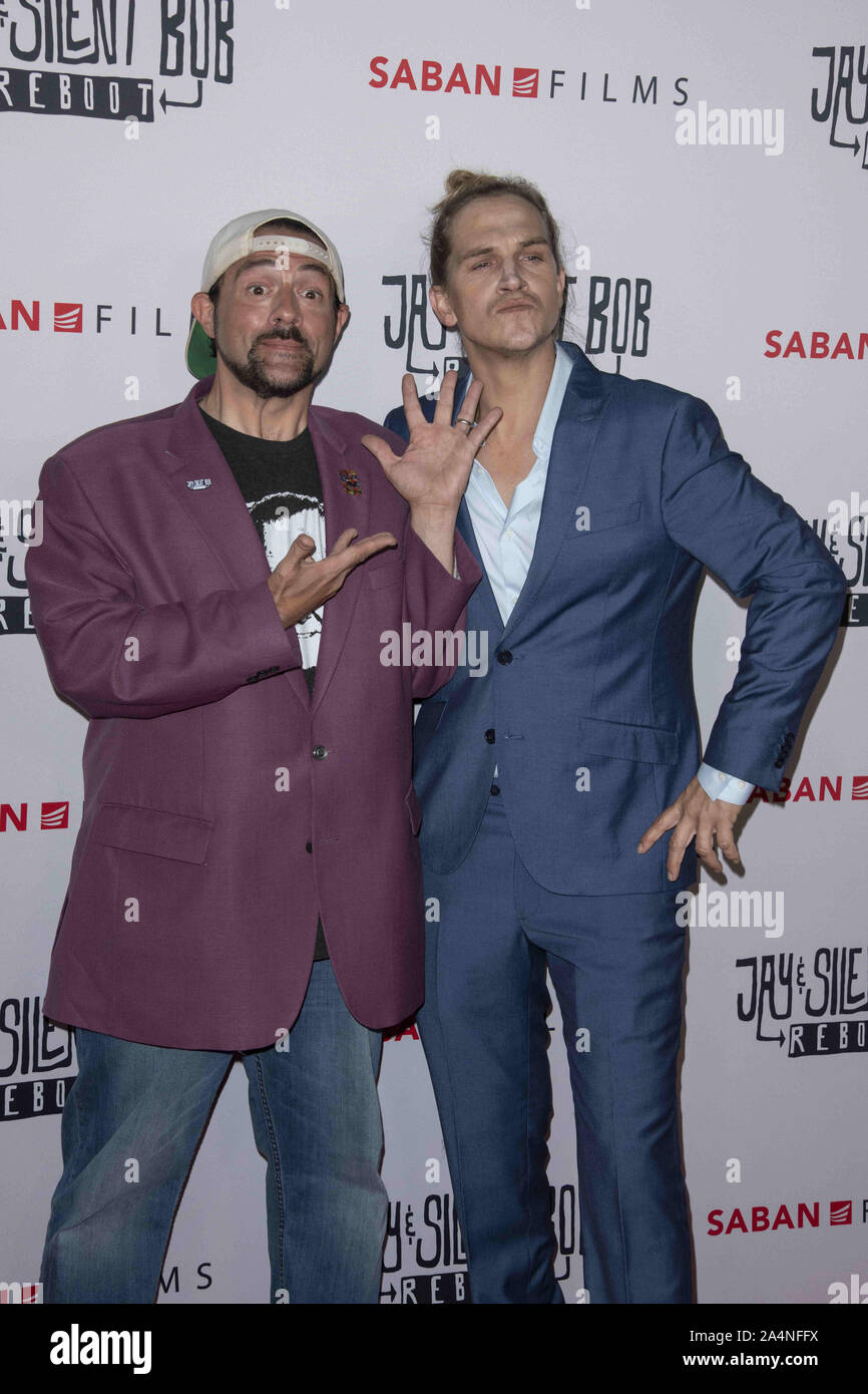 October 14, 2019, Los Angeles, California, USA: KEVIN SMITH (L) and ...