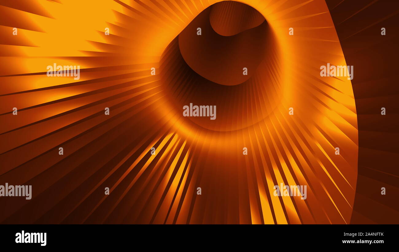 Abstract swirl cartoon style tunnel, immitation of trip in universe ...