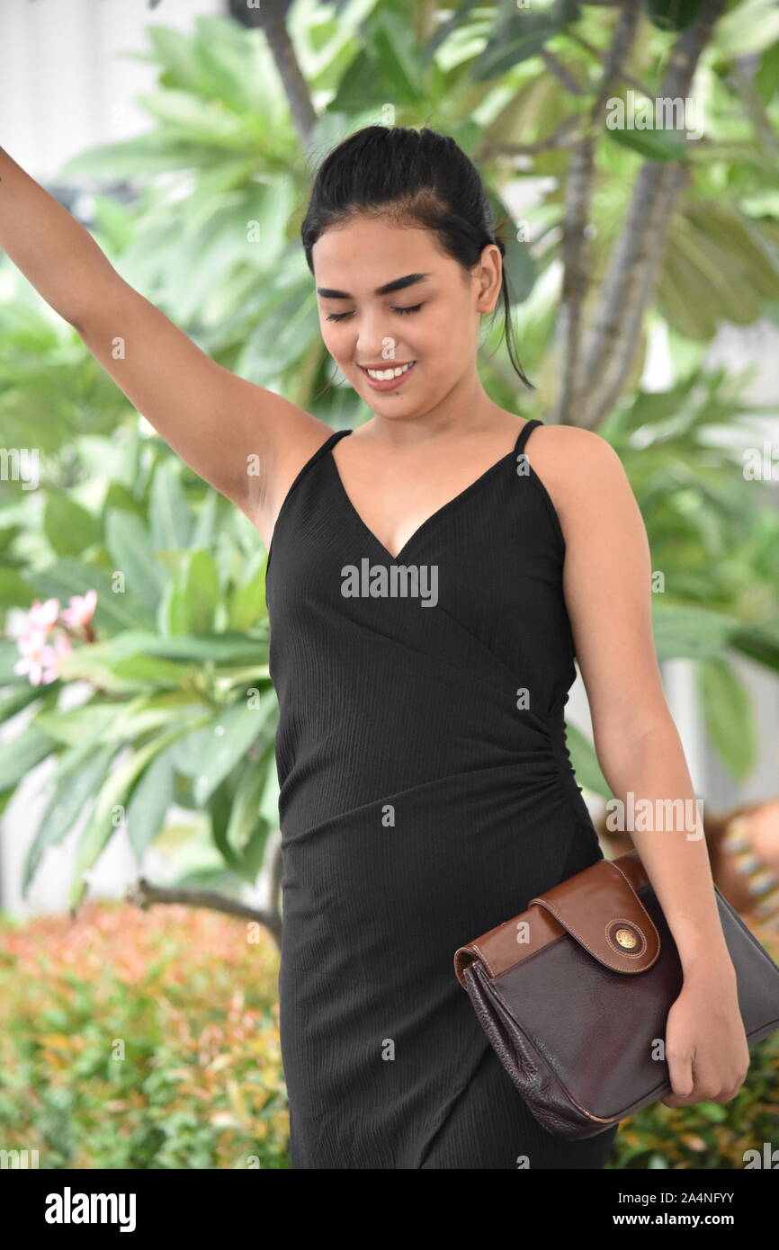 Successful Cute Person Stock Photo - Alamy