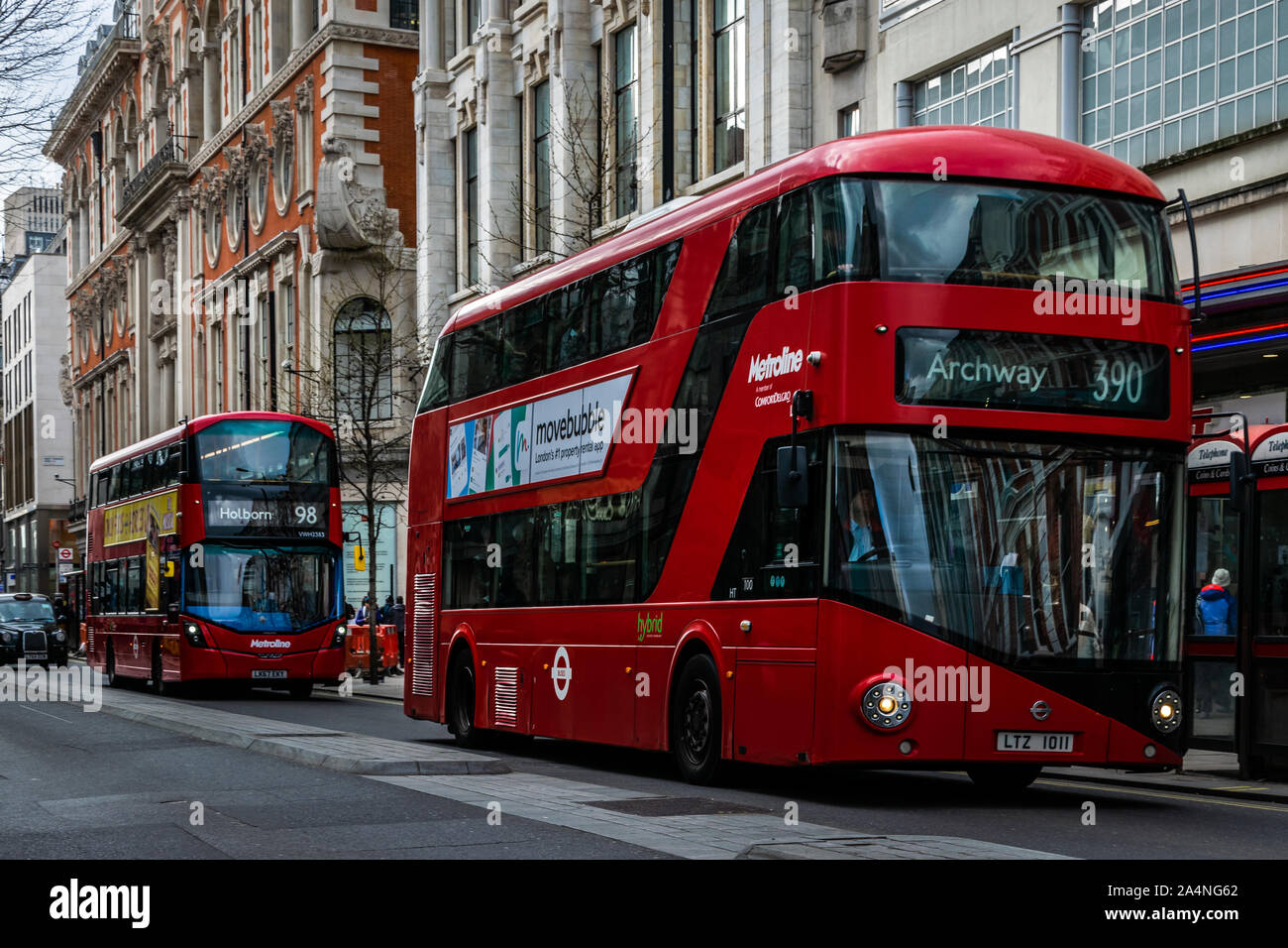 Red Buses at Oxford Street,London,UK Stock Photo - Alamy