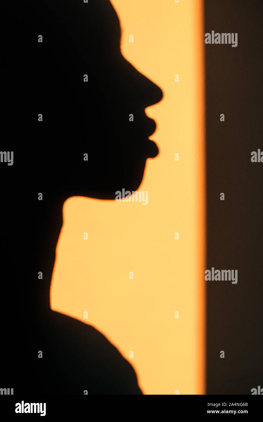 Woman Anonymous Face High Resolution Stock Photography and Images - Alamy