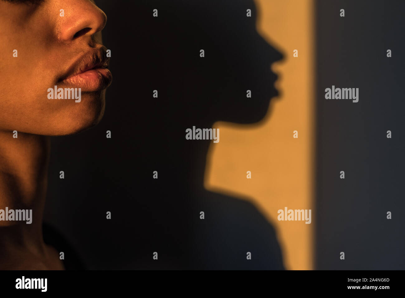 Woman Anonymous Face High Resolution Stock Photography and Images - Alamy